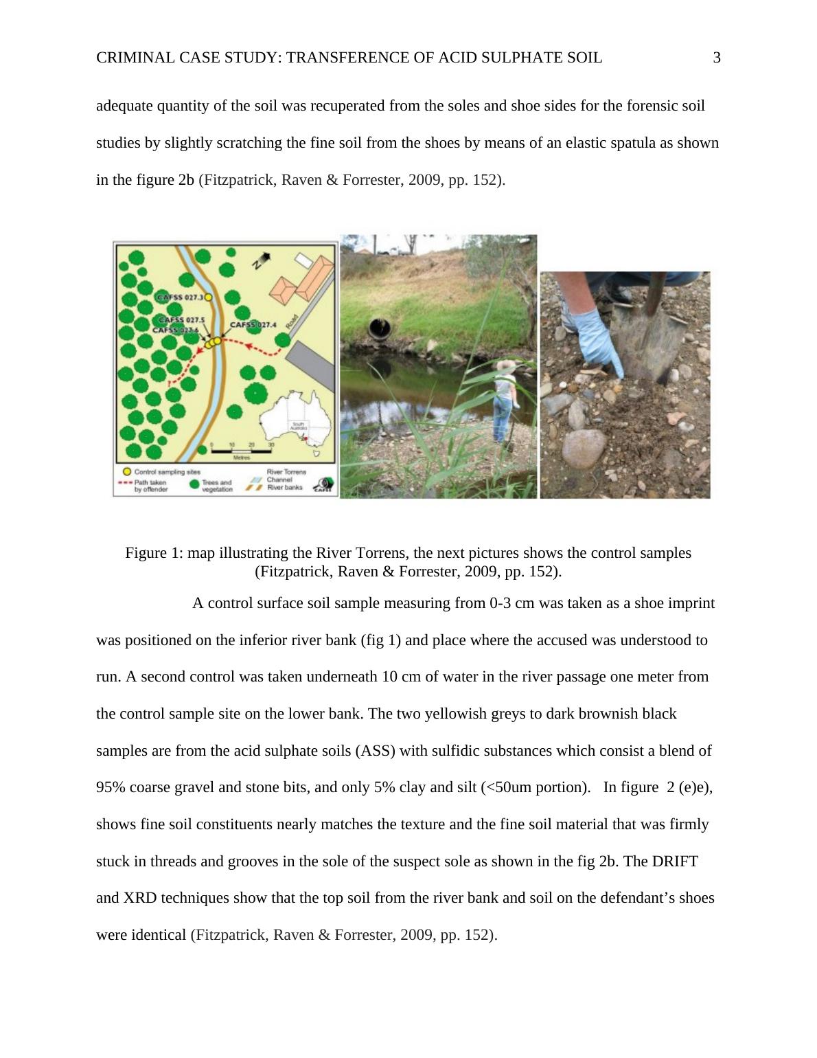 Forensic Soil Science: Acid Sulphate Soil Transference Case Study