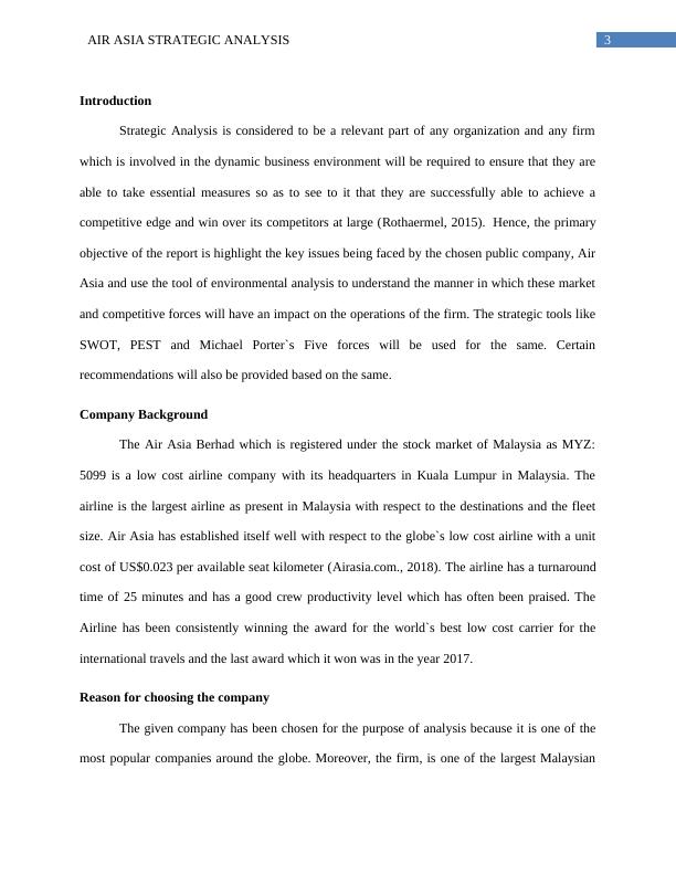 Air Asia Strategic Analysis Importance Of Strategic Analysis air-asia-strategic-analysis-importance-of-strategic-analysis