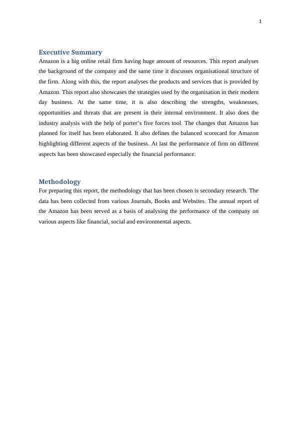 Amazon Business Report: SWOT Analysis, Porter's Five Forces, and ...