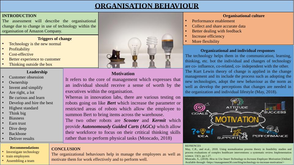 Organisational Change Due to Technology: A Case Study of Amazon