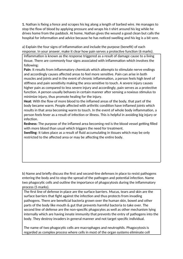 Anatomy and Physiology: Inflammation, Immune System, Heart and Blood ...