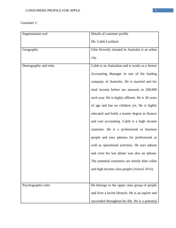 Apple Consumer Profile: Segmentation and Market Trends