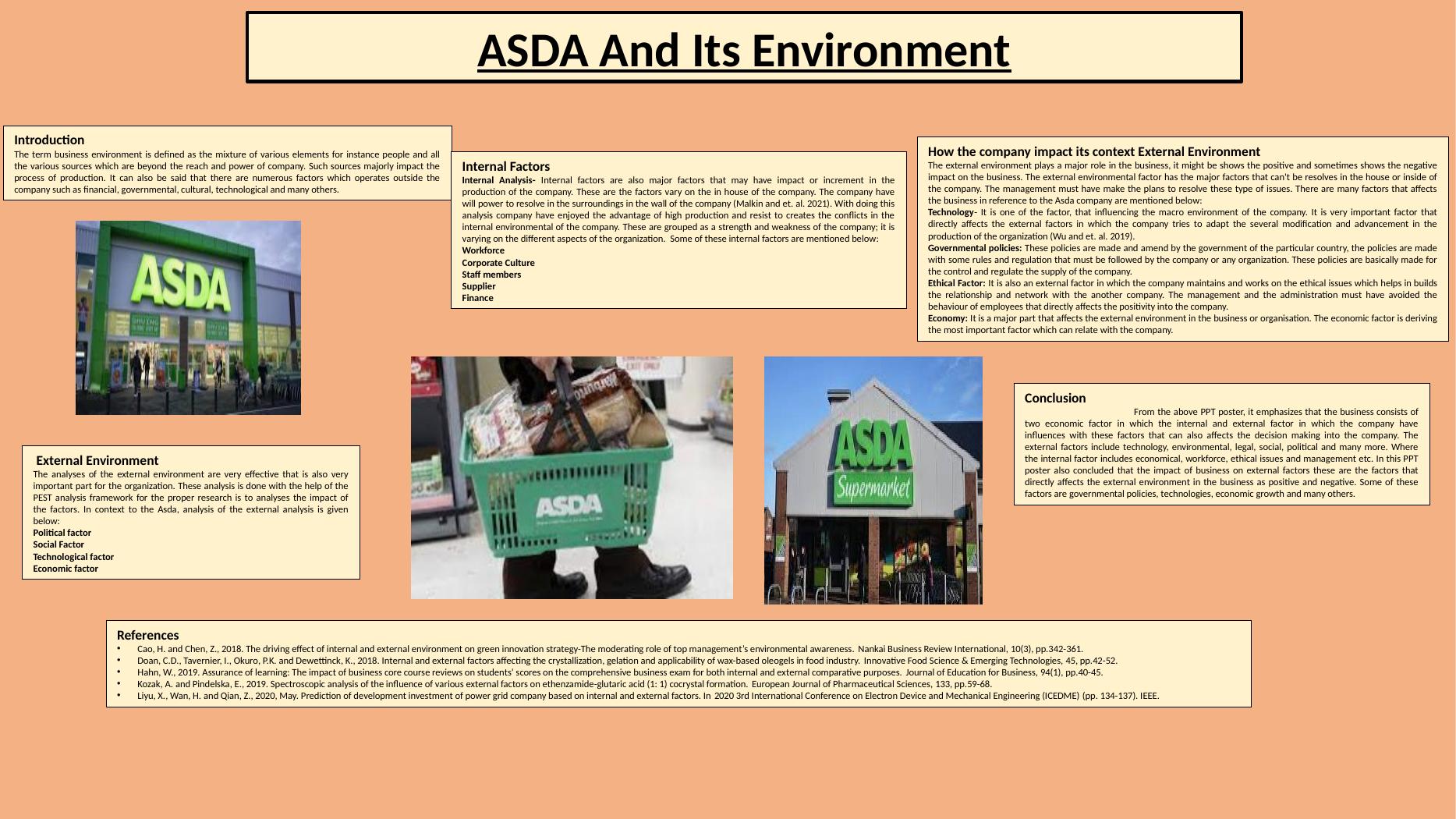 ASDA Business Environment: Internal & External Analysis
