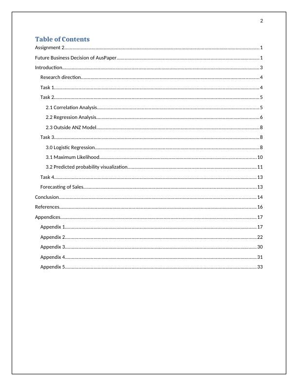 AusPaper's Data Analysis & Business Decisions: MIS771 Report