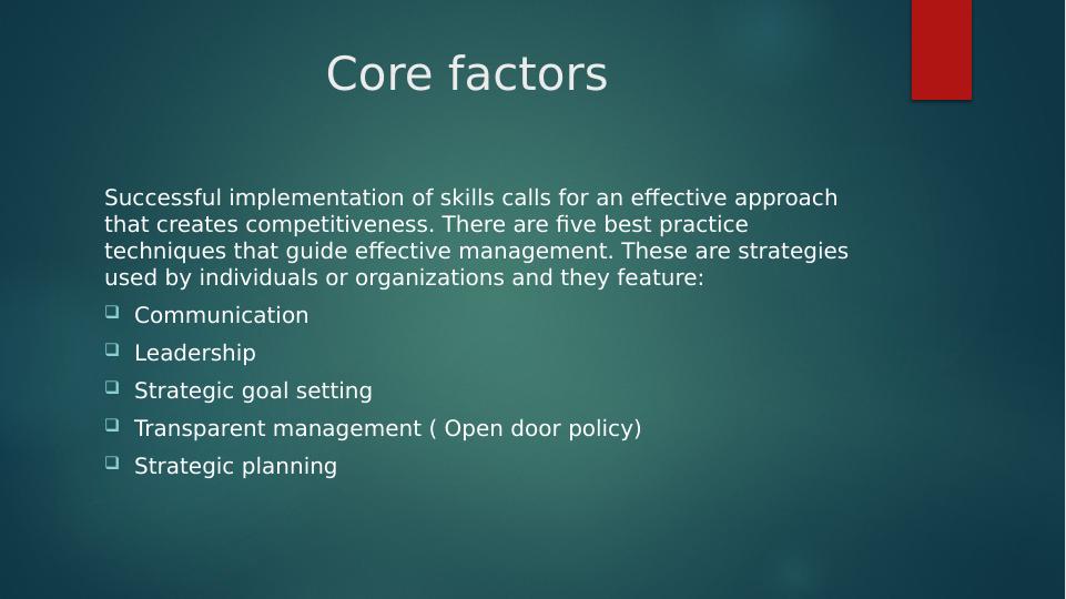 Best Practice Techniques for Effective Management