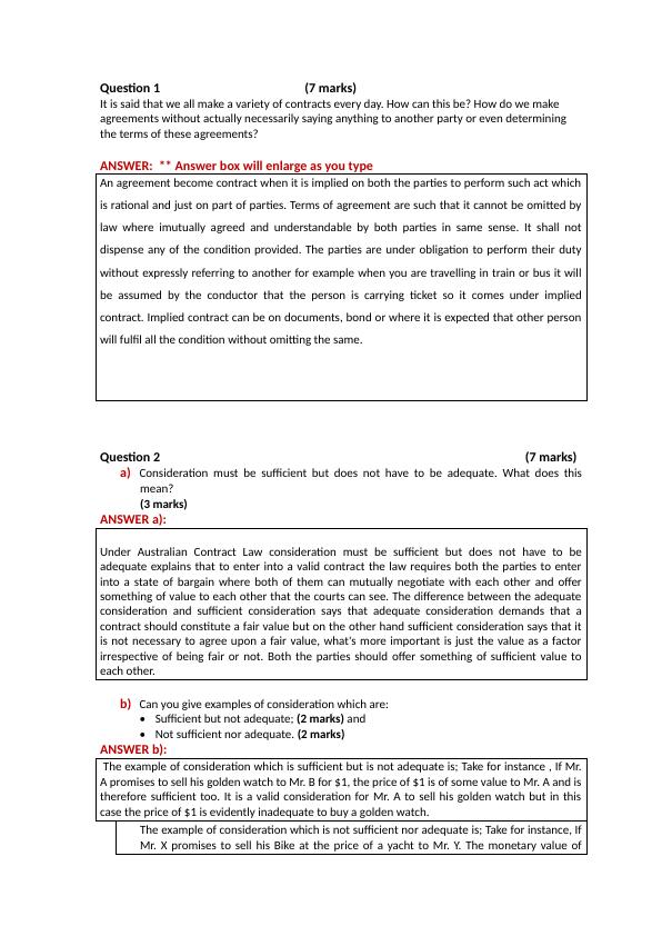 HI6027: Business and Corporate Law Final Assessment T3 2021