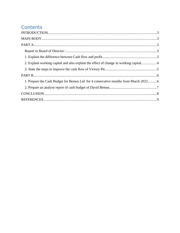 Victory PLC: Analyzing Cash Flow, Budgeting Decisions