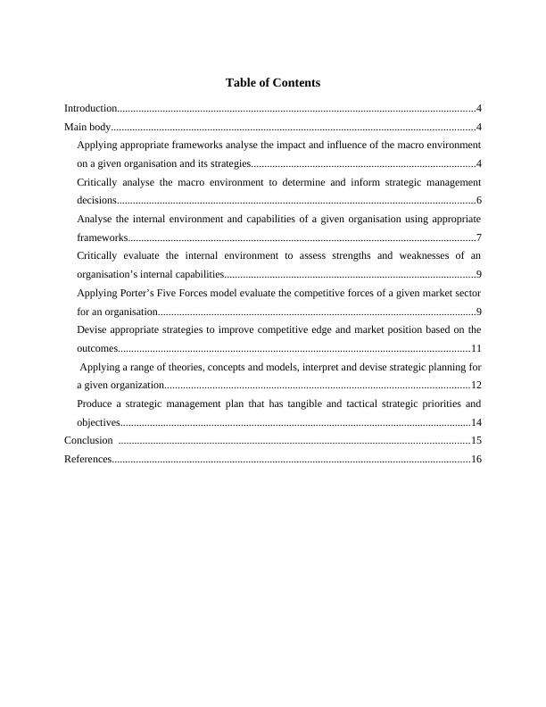 Asda Strategic Management: Market & Internal Analysis