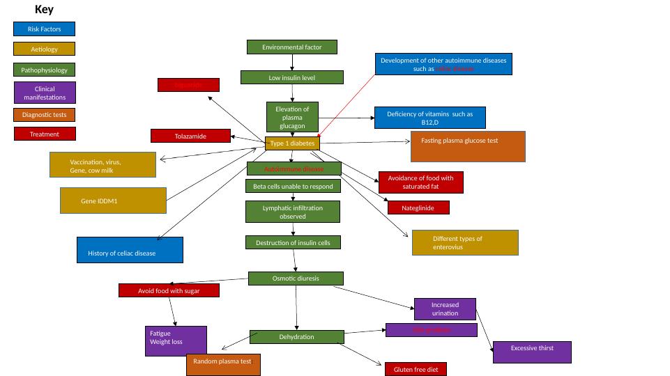 Celiac Disease and Type 1 Diabetes: Case Study Analysis