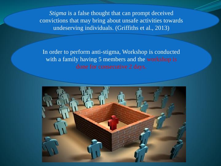 Chronic Illness Self-Management: Anti-Stigma Workshop