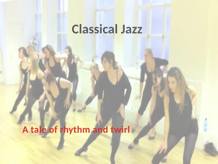 Classical Jazz: History, Danny Buraczeski's Style and Aesthetics