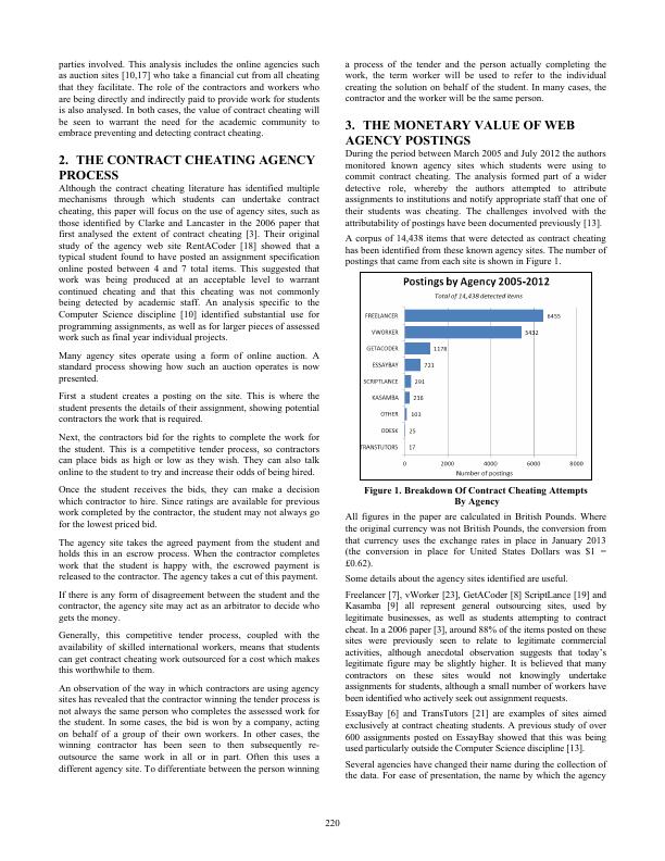 ITiCSE'13 - Analysis: Commercial Aspects of Cheating