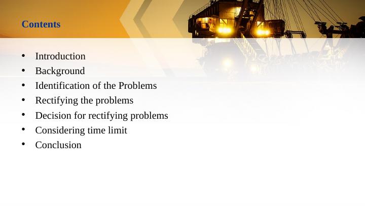 Analyzing Time Limit for Problem Rectification Projects