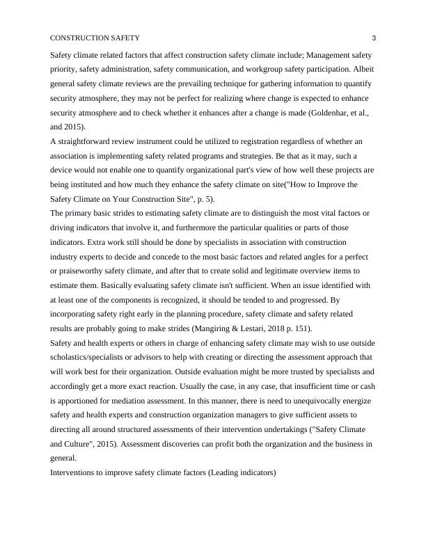 Understand Your Safety Culture By Measuring The Safety Climate