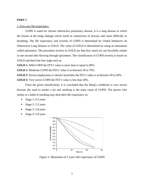 COPD: Life Expectancy, Symptom Assessment, Fatigue, Constipation, and ...