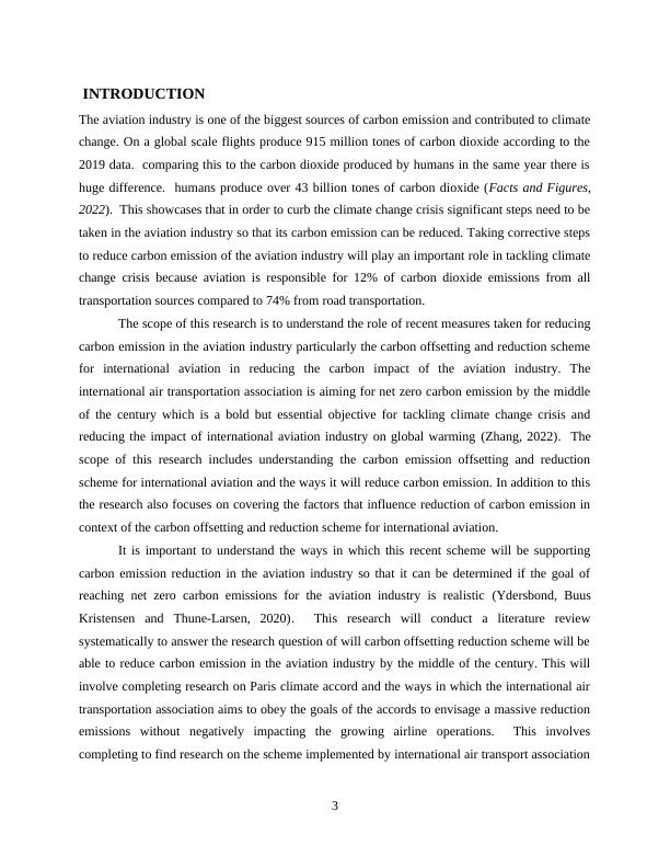 Corsia Carbon Offsetting And Reduction Scheme For International