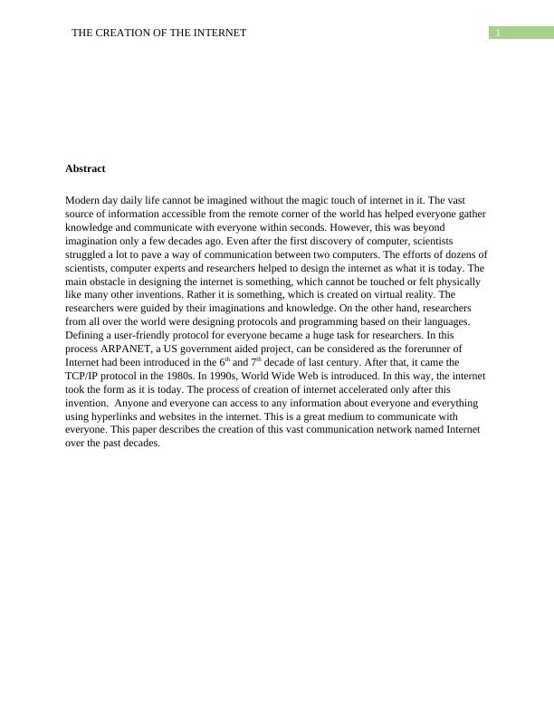 Internet Evolution: ARPANET, TCP/IP, and the World Wide Web