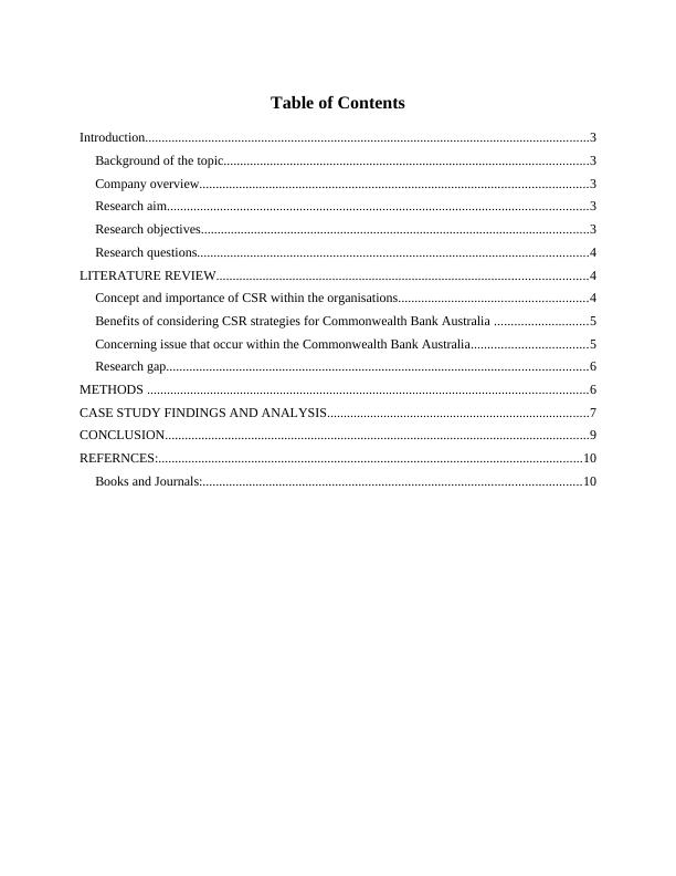 Commonwealth Bank CSR: Analysis of Stakeholder Engagement