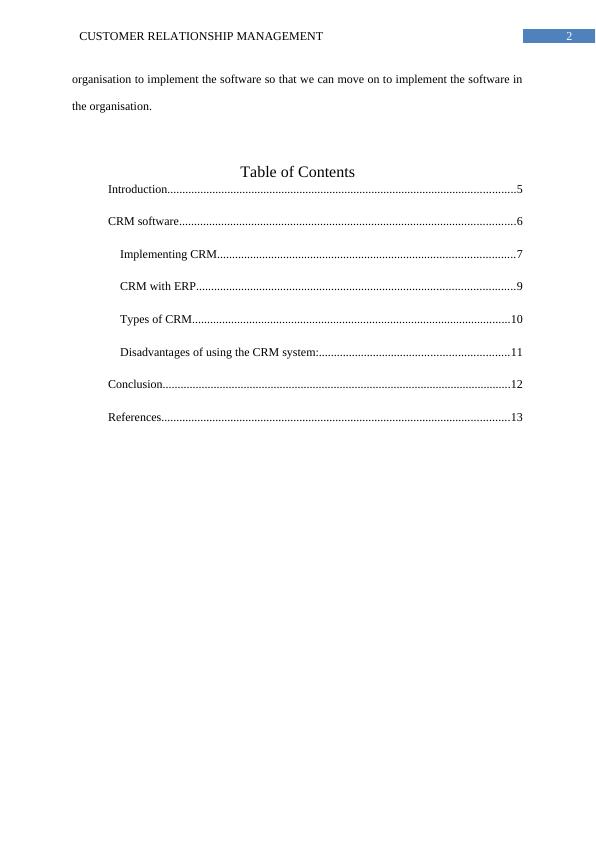 Customer Relationship Management: Benefits, Implementation and Oracle ...