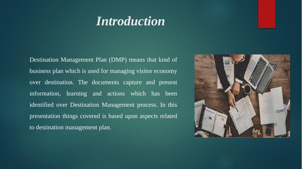 Destination Management Plan: Understanding DMOs and their role