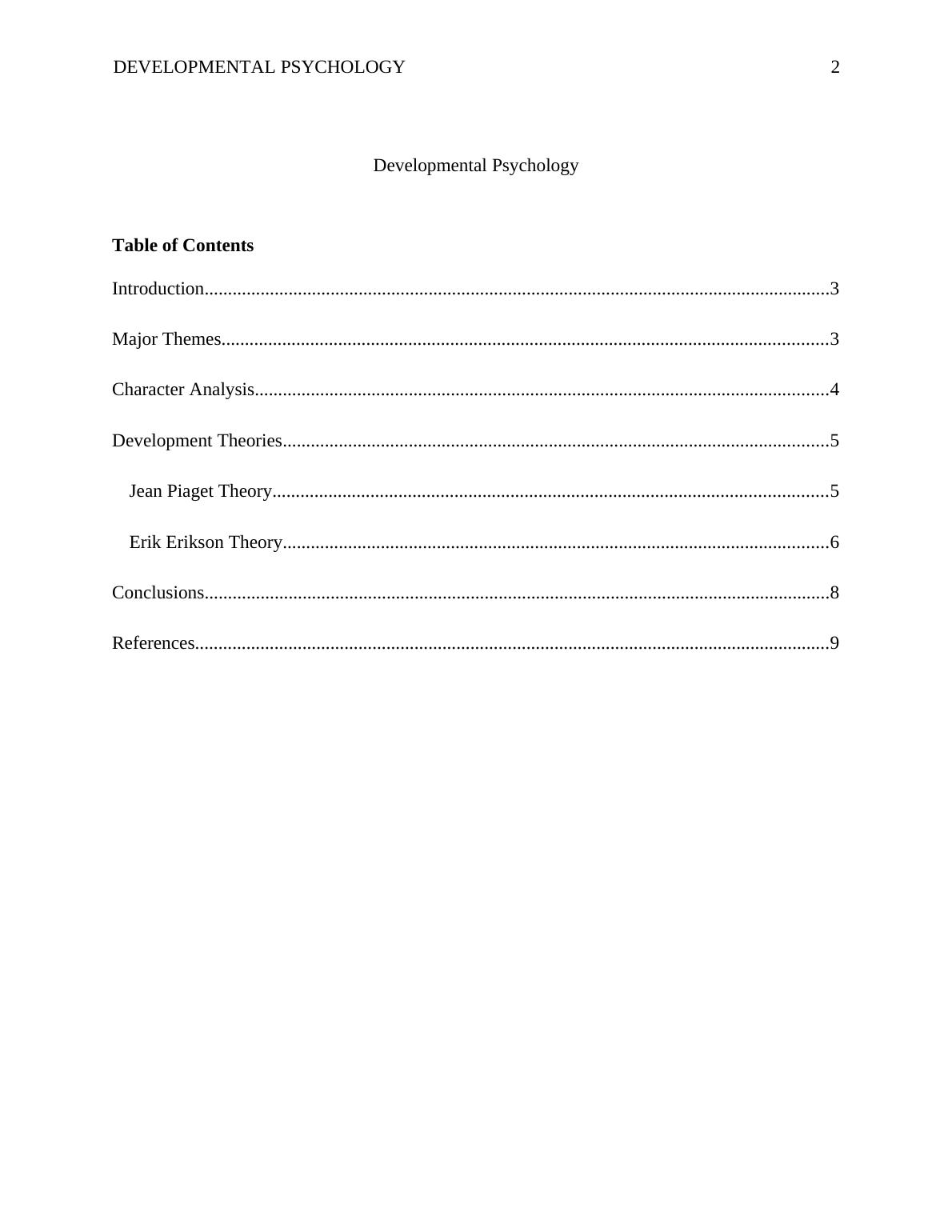 Parenthood Film: Developmental Theories and Julie Buckman