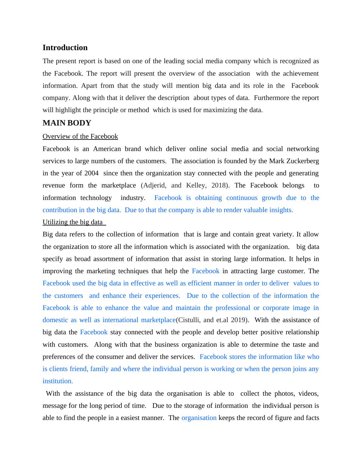 Big Data in Facebook: Overview, Types, and Maximizing Data