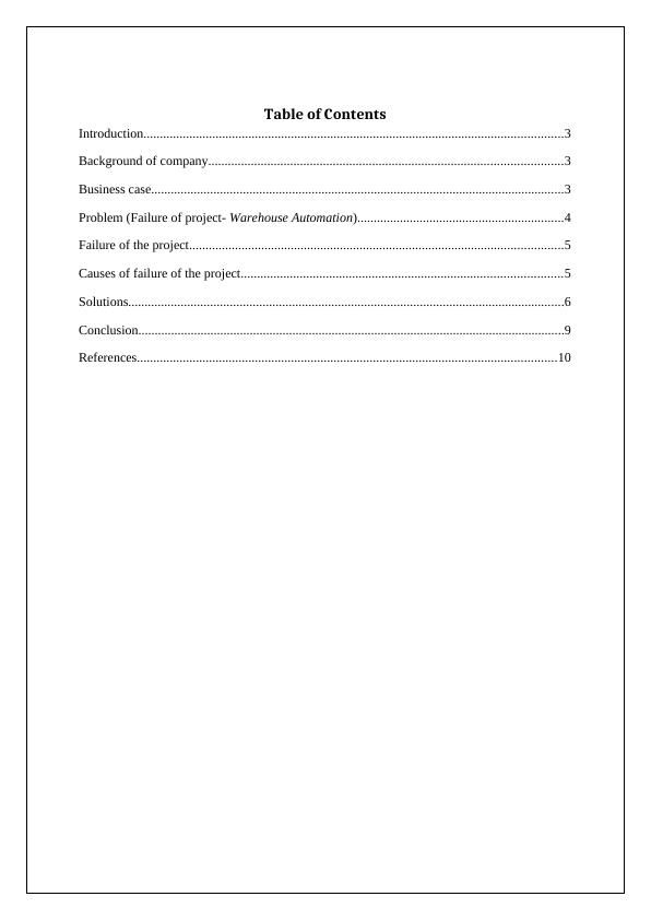 Warehouse Automation Failure: Sainsbury's Case Study