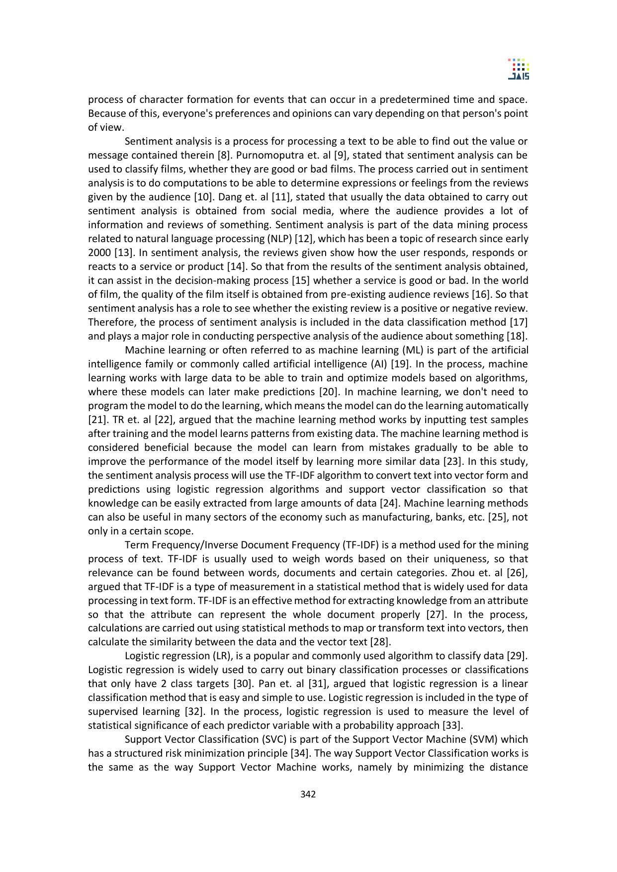 Sentiment Analysis of Film Reviews using TF-IDF, LR, and SVC