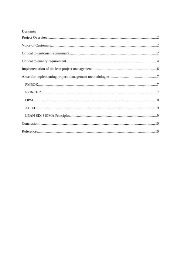 FIFA World Cup: Customer Needs & Project Management