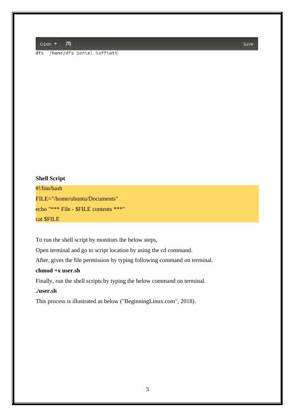 Linux File System Management With Scripts Desklib