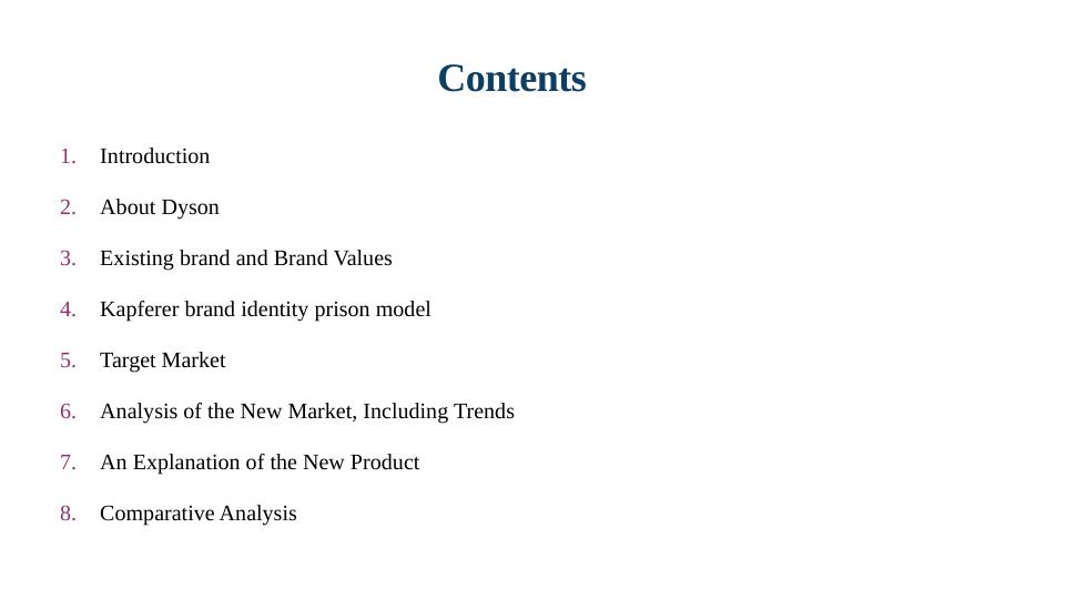 MG412: Dyson Brand Extension Report - Marketing Principles