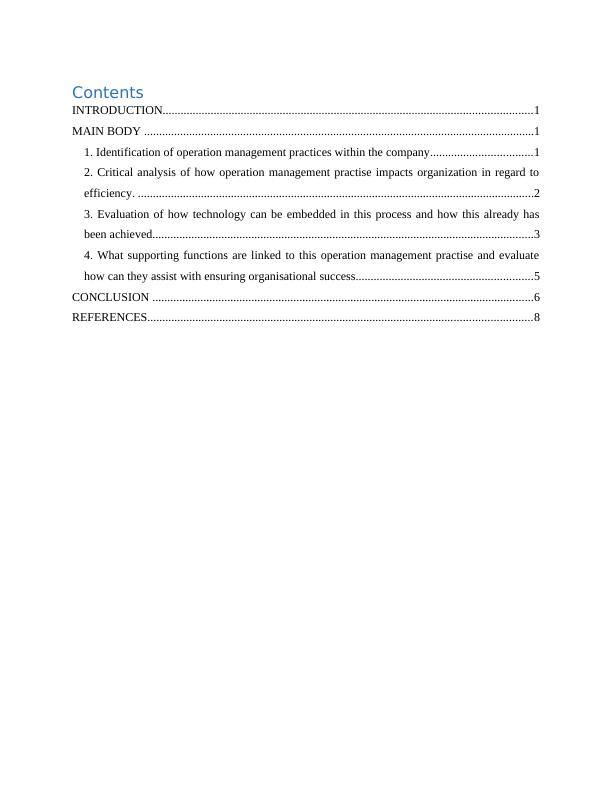Dyson Ltd: Operation Management Practices & Impact