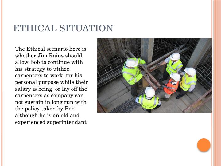 Ethical Issue in Project Management: Case Study of a Novice Project Manager