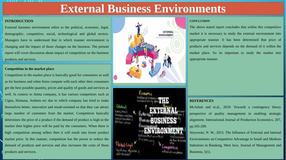 Report: Competition Impact on External Business Environments