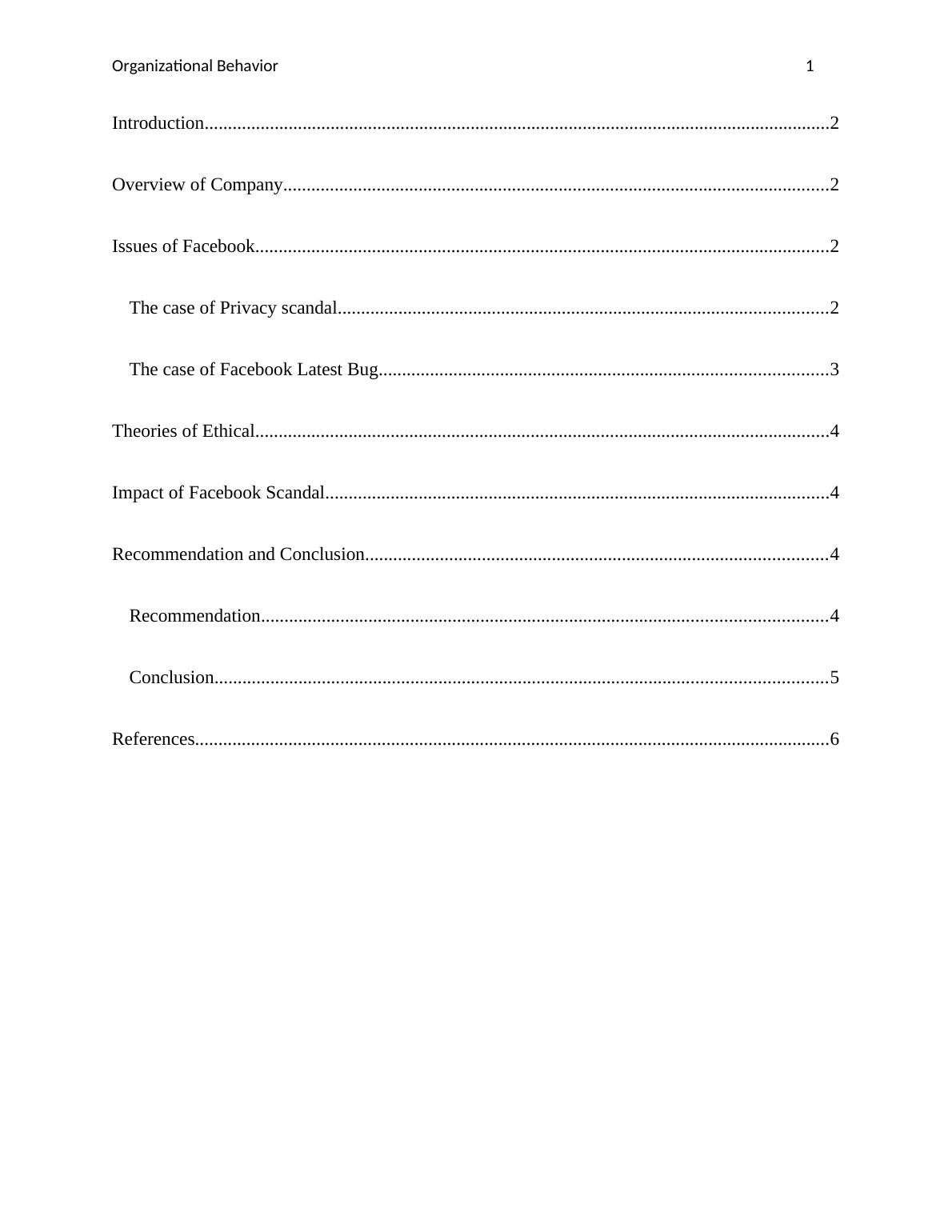 Facebook's Ethical Issues and Impact: Desklib Solution