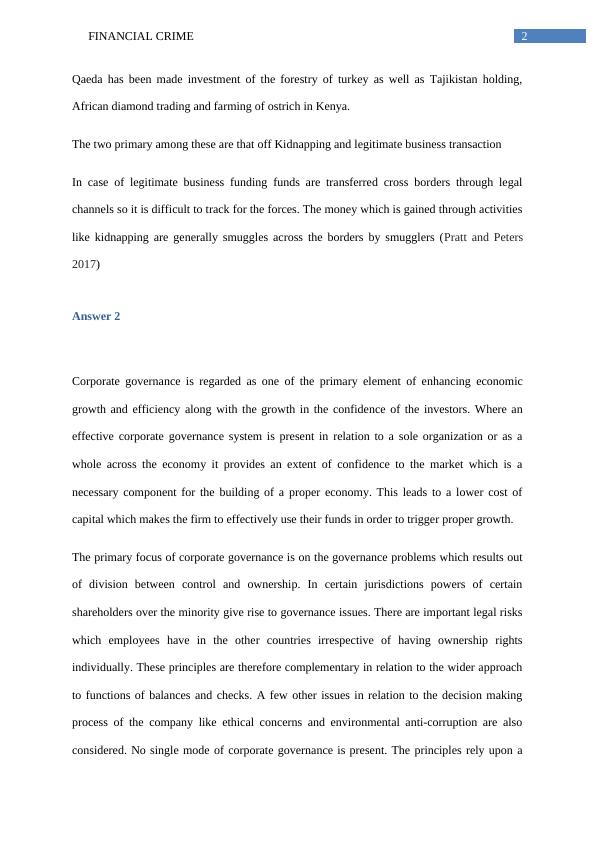 Preventing Financial Crime: Strategies and Best Practices | Desklib