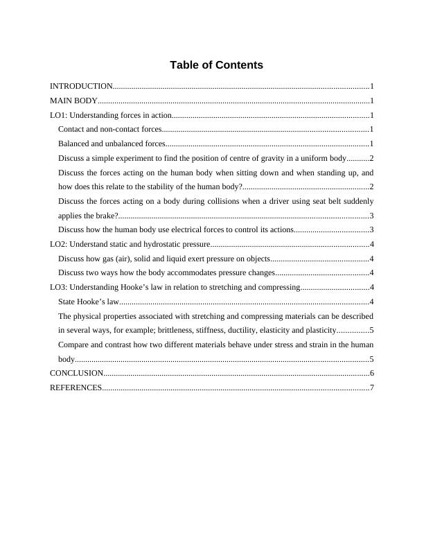 Fundamental Physics: Understanding Forces, Pressure, and Hooke's Law