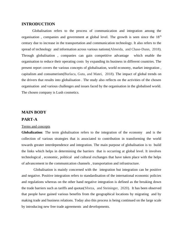 Exploring the Influence of Global Trends on Lush Cosmetics through ...