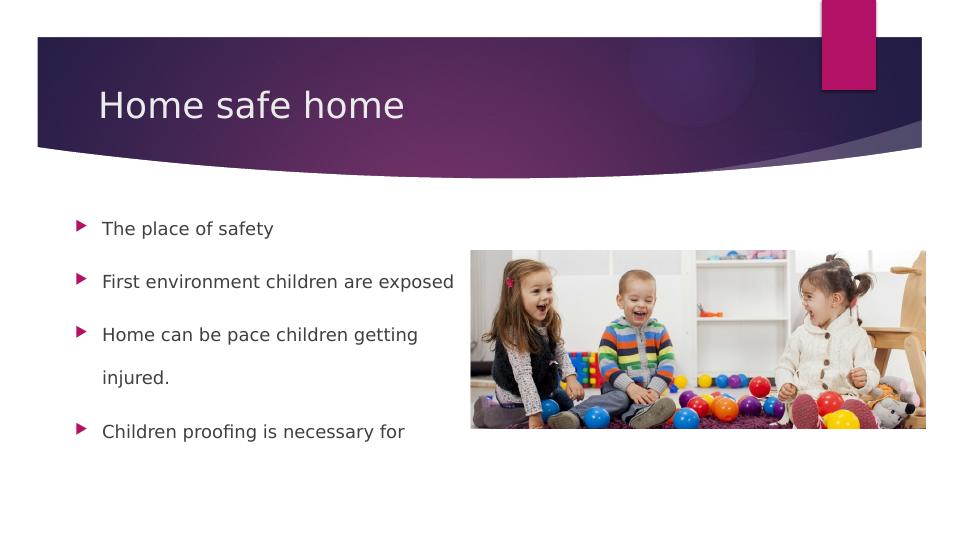 Home Safety Tips for Children: Prevent Injuries | Desklib