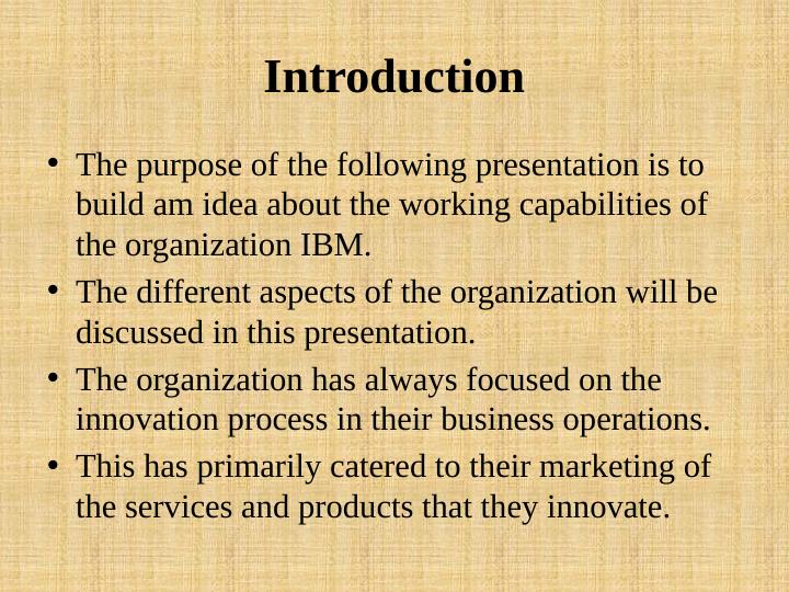 COIT20252 IBM Business Project Presentation (T1 2018)