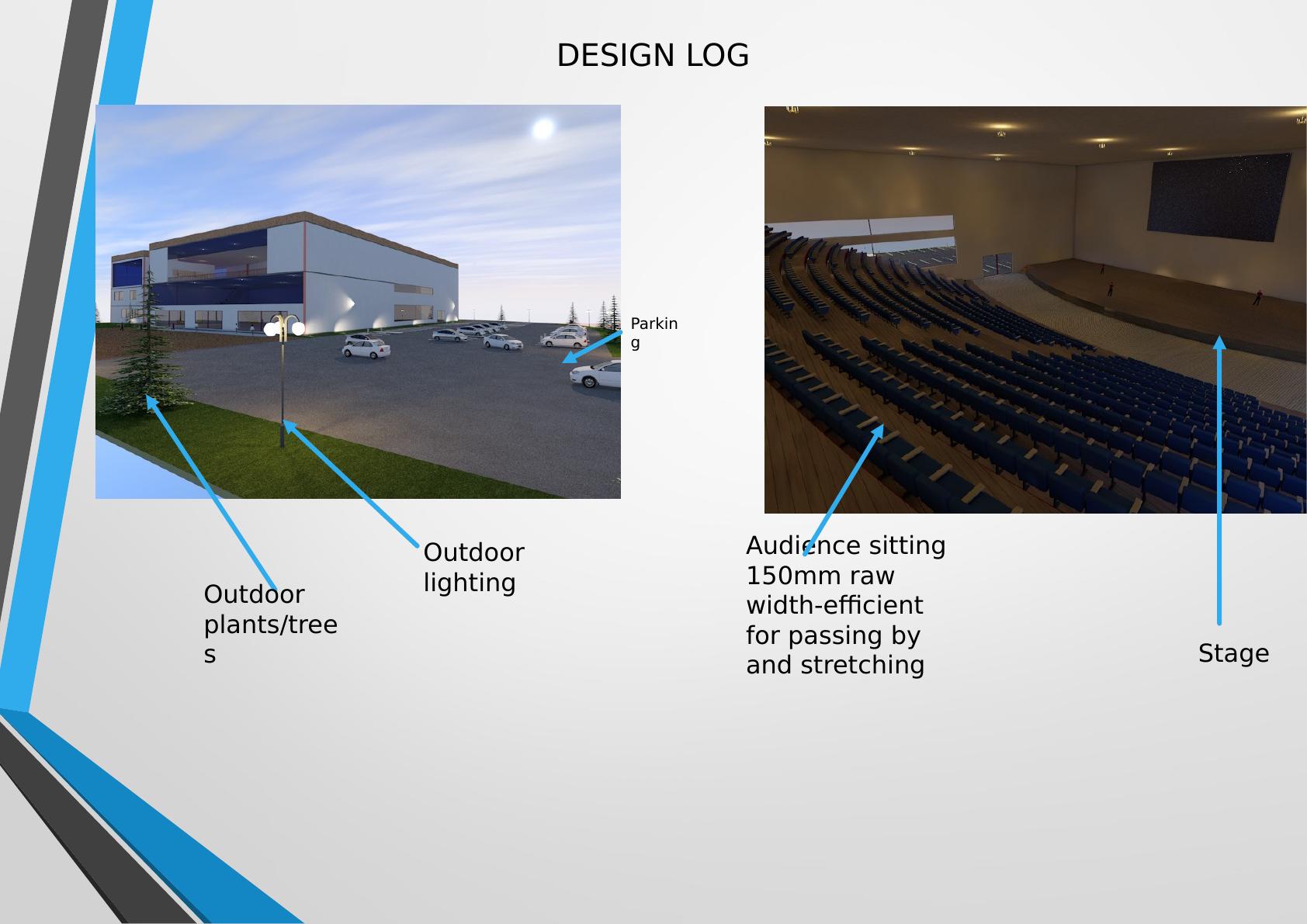 THEATER. BUILDING. DESIGN CONCEPT. The design incorpora