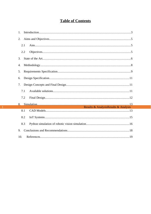 Design Study Collaborative Robot System Engineering