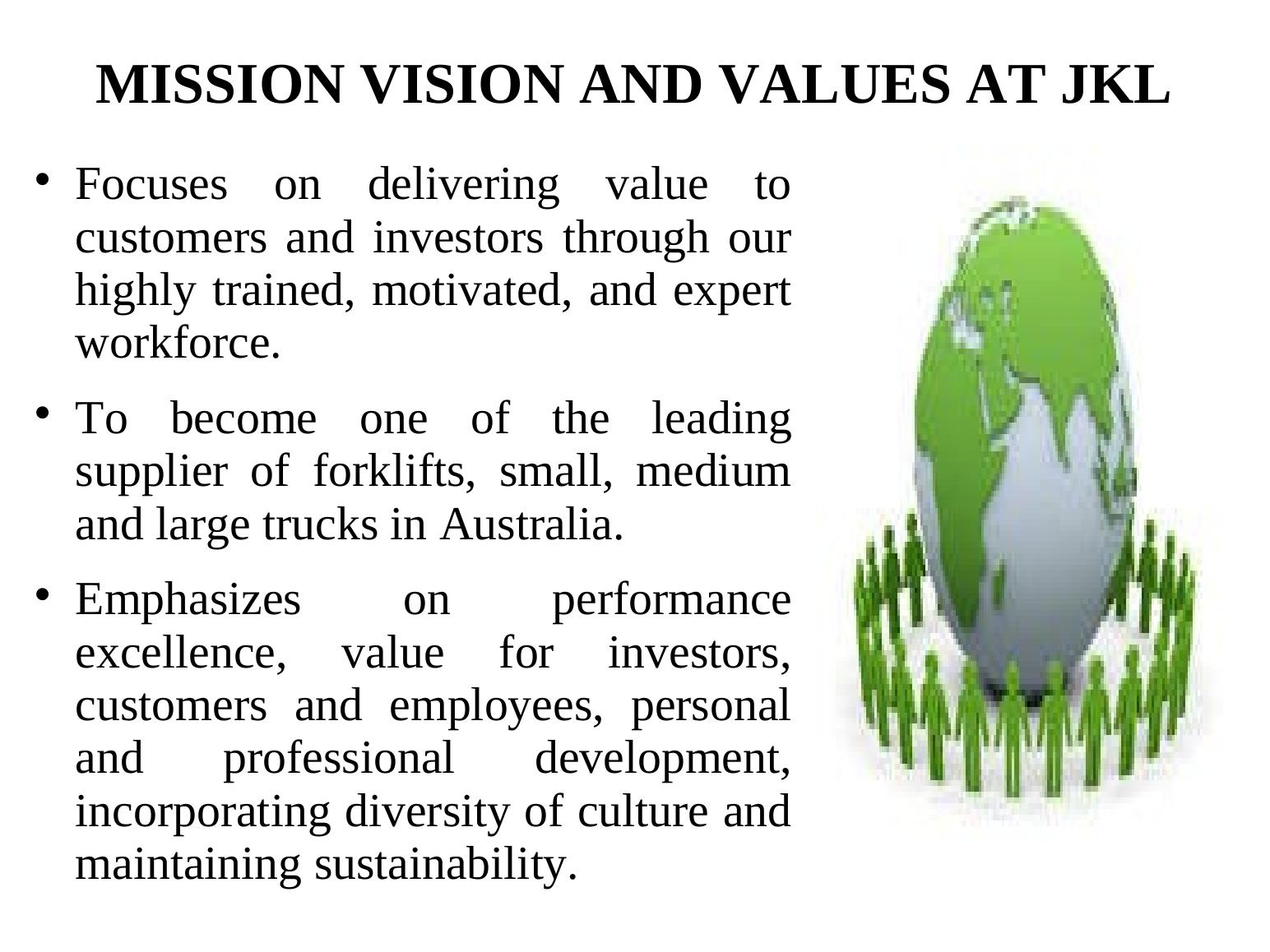Strategic Human Resource Review for JKL Industries