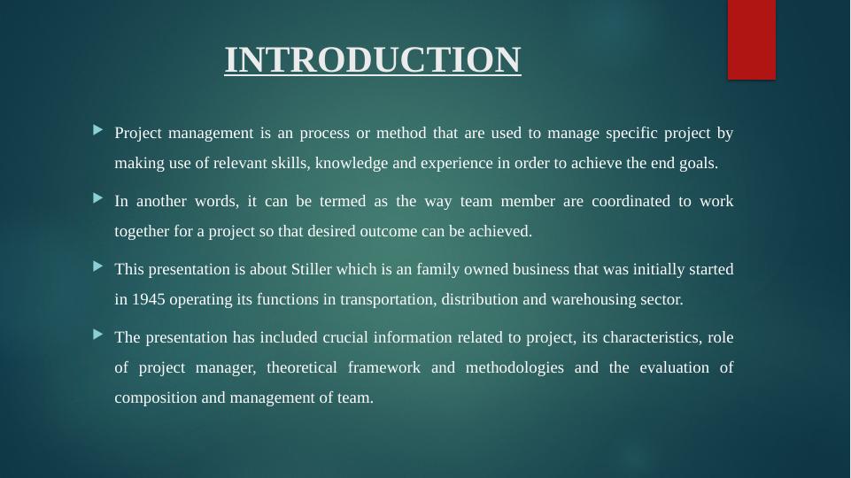 Project Management: Characteristics, Role of Project Manager ...