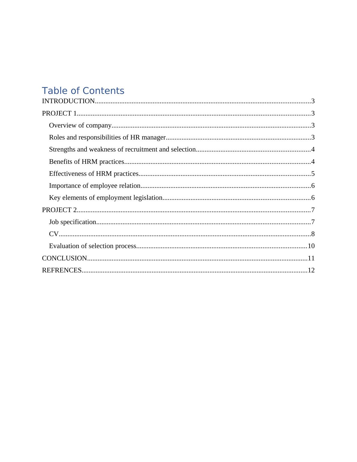 HR Case Study Review (Part 1) - The Job Application (Part 2) | Desklib