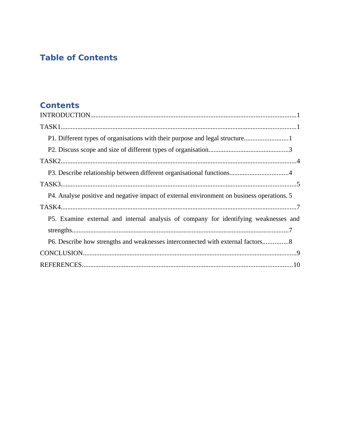 Business Environment Analysis for BTEC HNC Students
