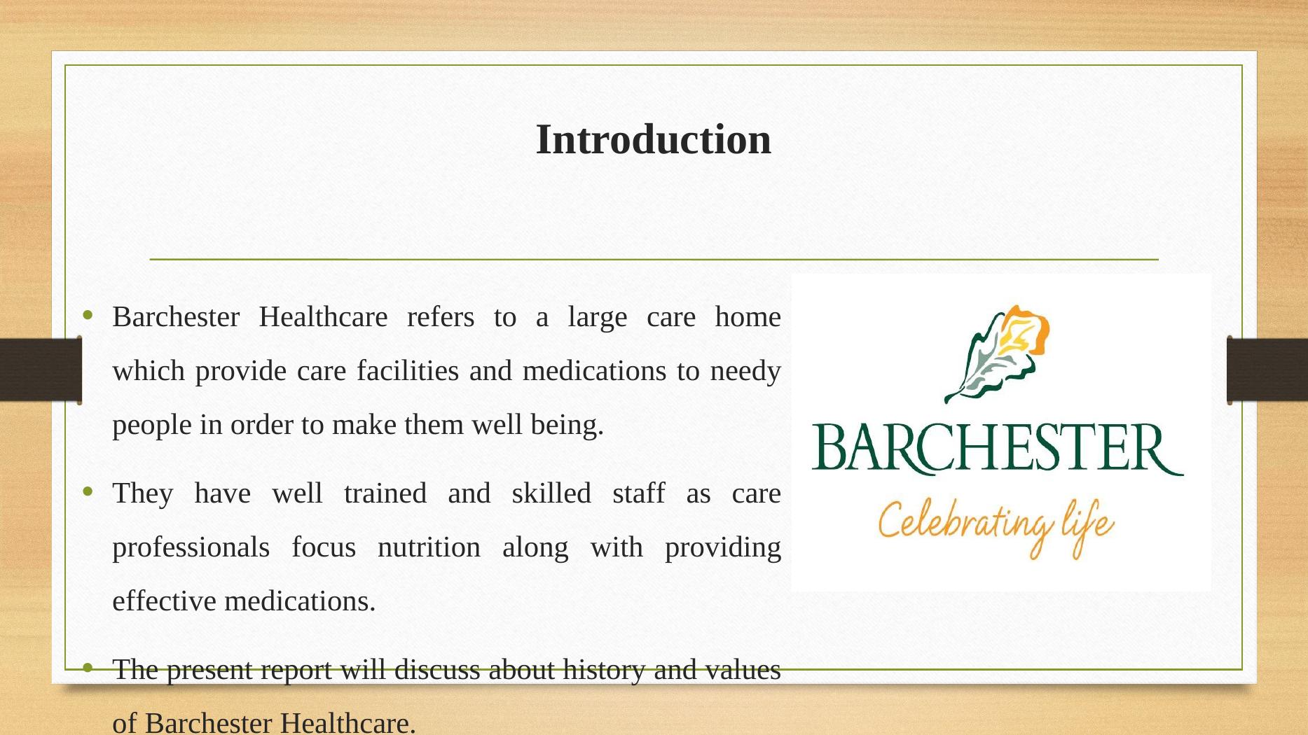 Barchester Healthcare