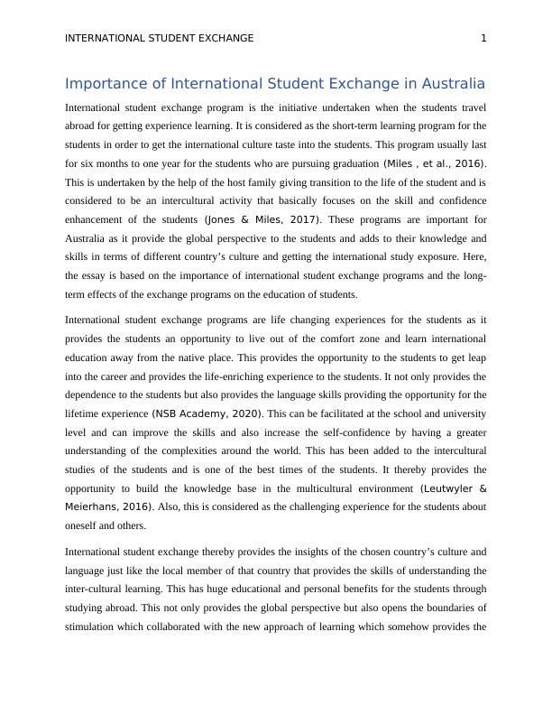 International Student Exchange Programs: Benefits and Impact