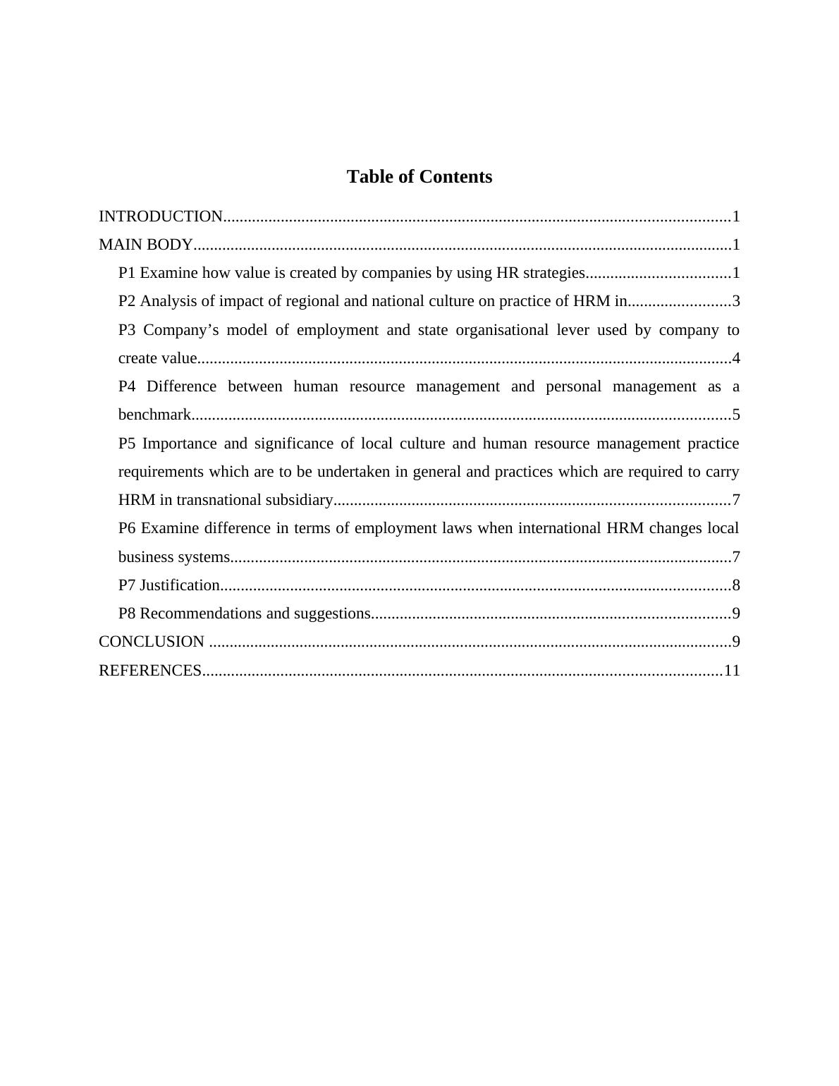 Human Resource Management Report: Volkswagen HRM Analysis