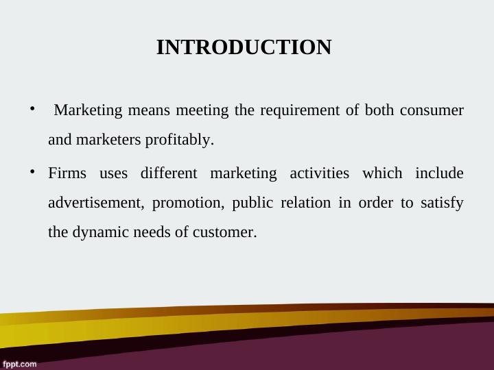 Marketing Essential - Desklib